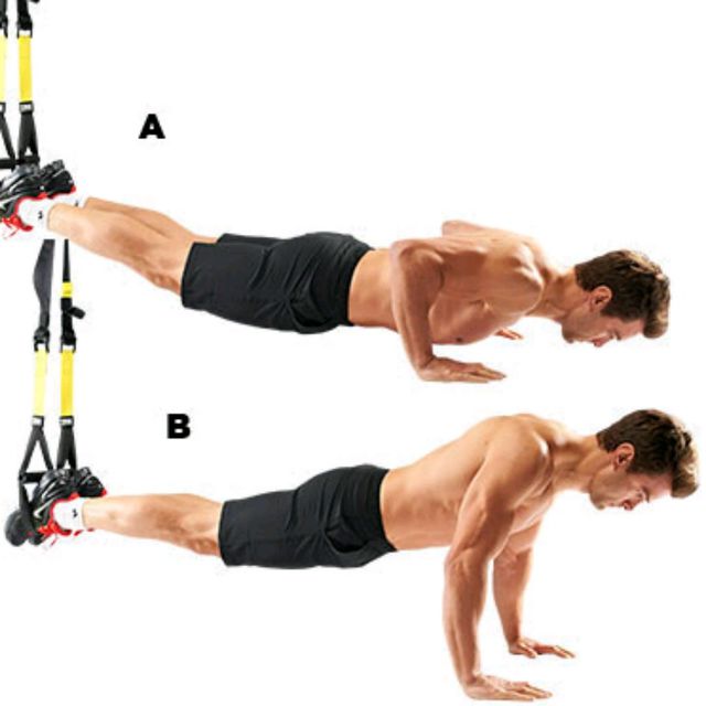 TRX PUSHUPS by Saeed H. - Exercise How-to - Skimble