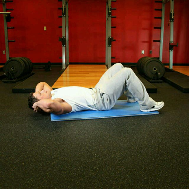 Crunches (custom) by Thomas R. - Exercise How-to - Skimble