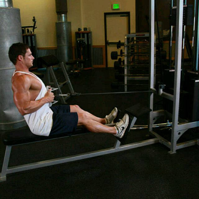 Seated Cable Rows (custom) by Thomas R. - Exercise How-to - Skimble