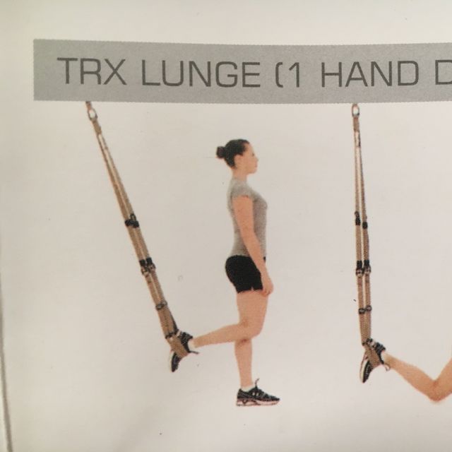 TRX Lunge by Sandra Saidi - Exercise How-to - Skimble