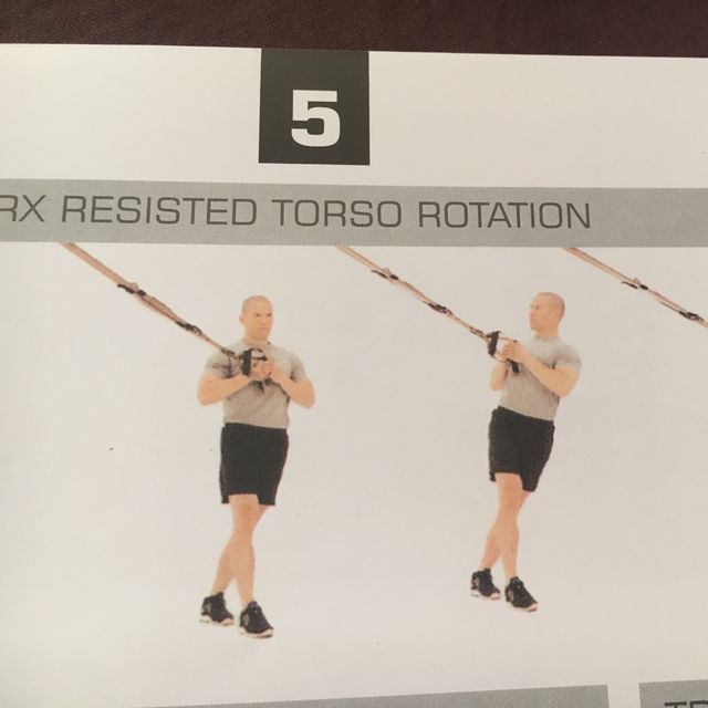 TRX Resisted Torso Rotation by Sandra Saidi - Exercise How-to - Skimble