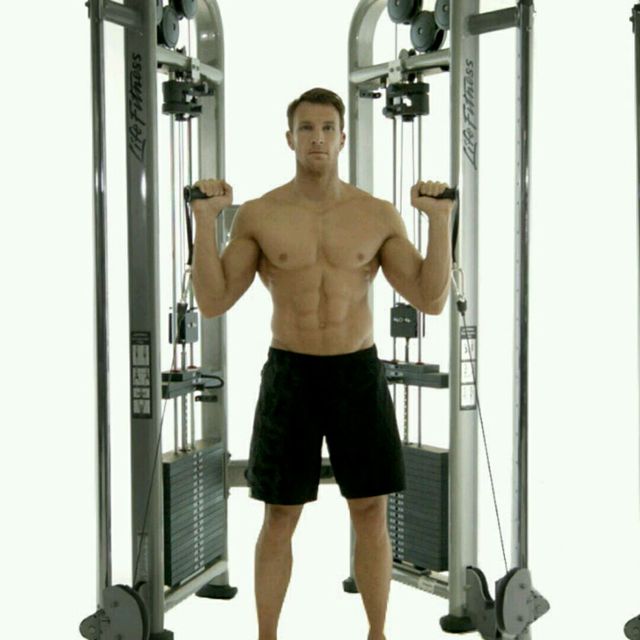 CM Double Arm Overhead Shoulder Press by Pavel B. - Exercise How-to ...