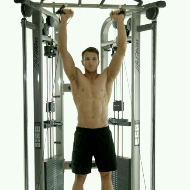 CM Double Arm Overhead Shoulder Press by Pavel B. - Exercise How-to ...