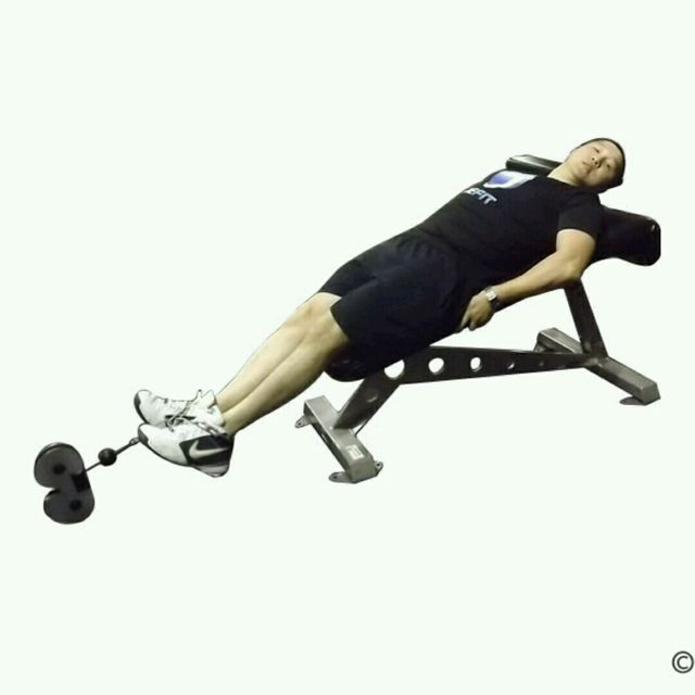 CM Decline Bench Knee Raise by Pavel B. - Exercise How-to - Skimble