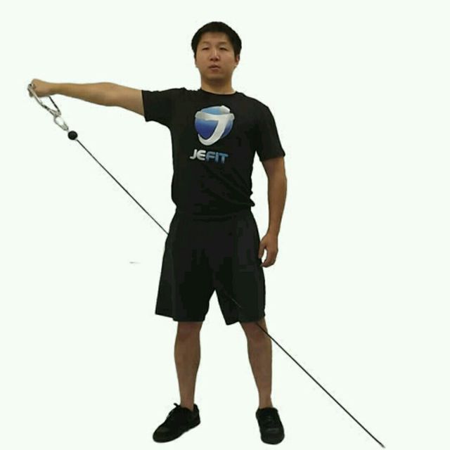 CM One Arm Side Raise por Pavel B. - Ejercicio Cómo hacerlo - Skimble