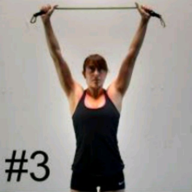 Band Pull Down by Aysel S. - Exercise How-to - Skimble