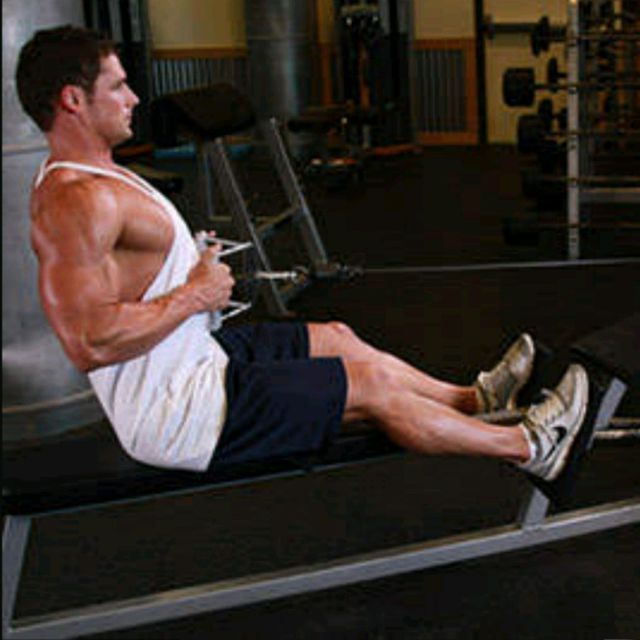 Seated Cable Rows by Phedon C. - Exercise How-to - Skimble