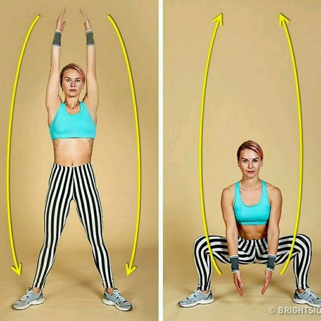 Reaching Sumo Squat by Fitness#warrior 18 F. - Exercise How-to - Skimble