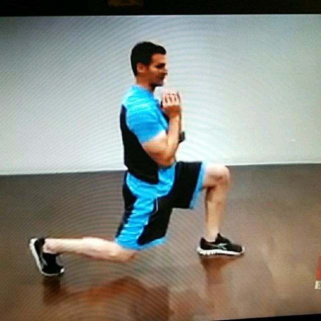 5lb Dumbbell Squat and alternating reverse lunge by Pamela B ...