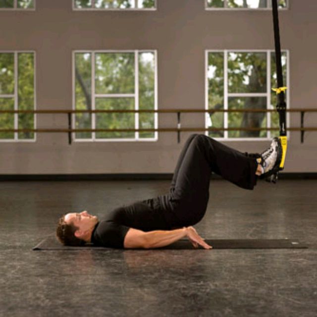 TRX Hip Press by Karina Scheers - Exercise How-to - Skimble