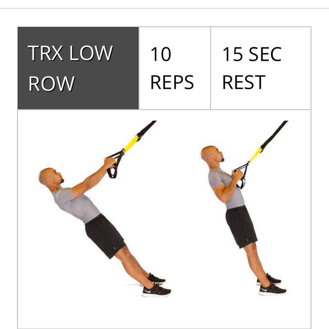 TRX Low Row by Ehi K. - Exercise How-to - Skimble Workout Trainer