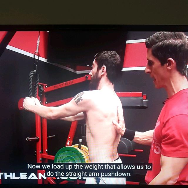 Straight Arm Push Downs by Ekrem A. - Exercise How-to - Skimble