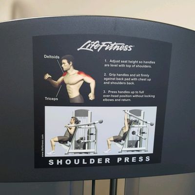 Machine Shoulder Press by Barry Brody - Exercise How-to - Skimble