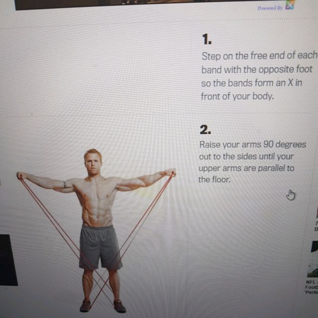 Band Side Raise by William Bryant - Exercise How-to - Skimble