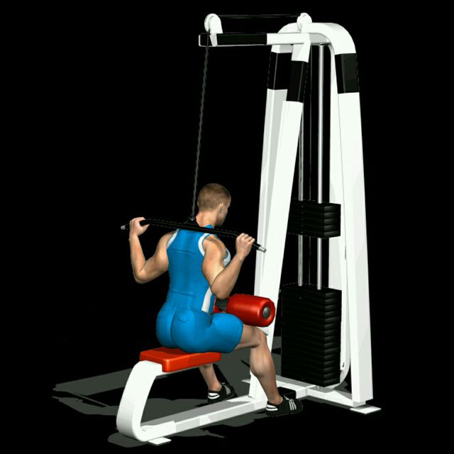 Lat machine dietro by Ernestina R. - Exercise How-to - Skimble