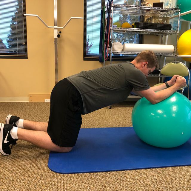 Abdominal Bracing With Ball Roll Out by Jeff Williams - Exercise How-to ...
