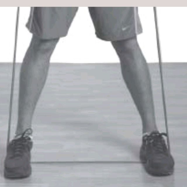 Resistance Band Side Step by Saeed H. - Exercise How-to - Skimble