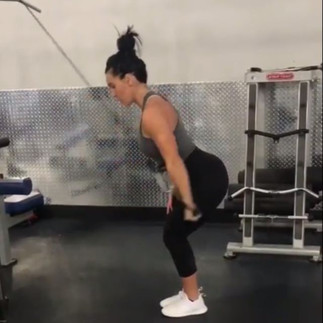 One Arm Pull Down - Bent Over by Jen F. - Exercise How-to - Skimble