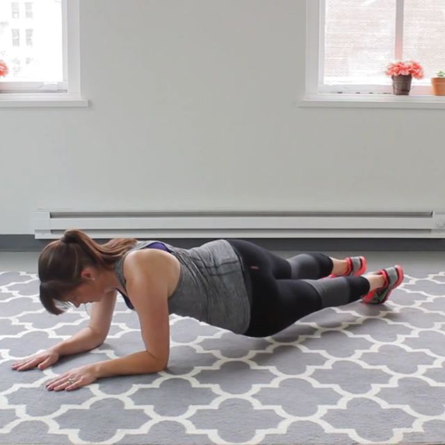 Low Plank Hip Rocks by 💖 P. - Exercise How-to - Skimble