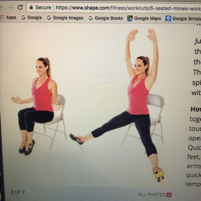 Seated Jack by Chele Yntema - Exercise How-to - Skimble