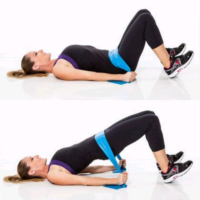 Hip Bridge by Jenn Lind - Exercise How-to - Skimble