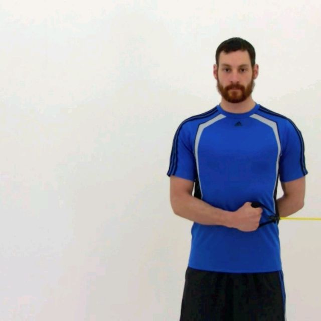 Right Medial External Rotation by Elisabetta Bruno - Exercise How-to ...