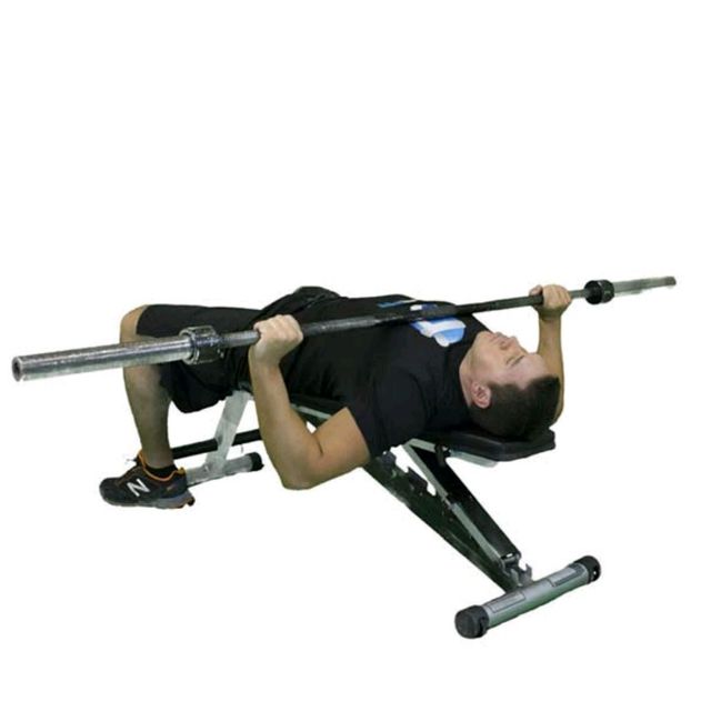 Barbell Wide Grip Bench Press by Brendan Roberts - Exercise How-to ...
