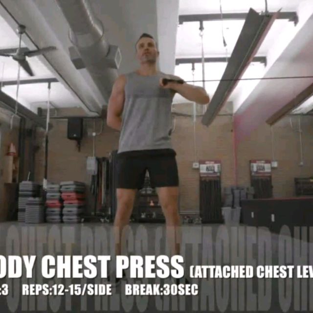 Crossbody Chest Press by Dennis Richardson - Exercise How-to - Skimble