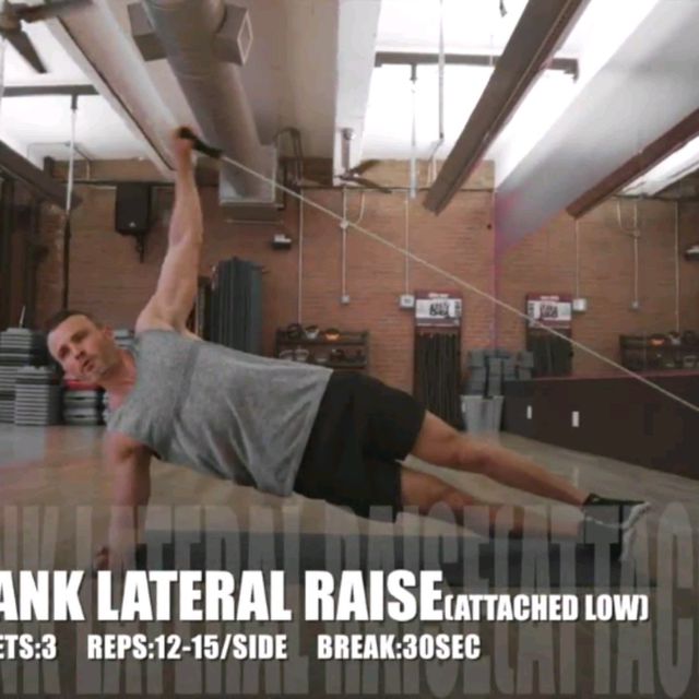 Side Plank Lateral Raise por Dennis Richardson - Ejercicio Cómo hacerlo ...
