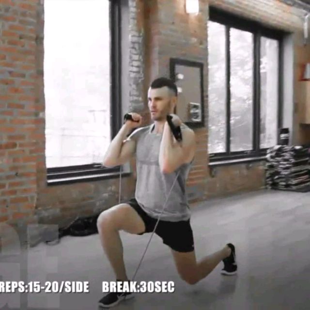 Lunge by Dennis Richardson - Exercise How-to - Skimble