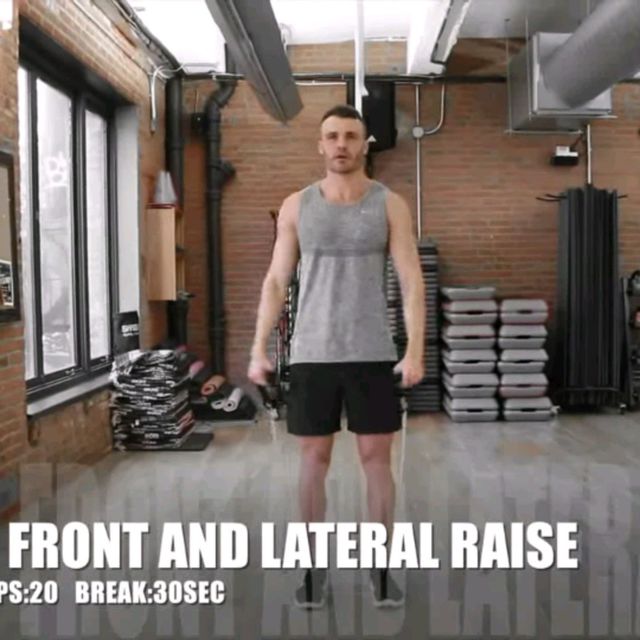 Front & Lateral Raise by Dennis Richardson - Exercise How-to - Skimble