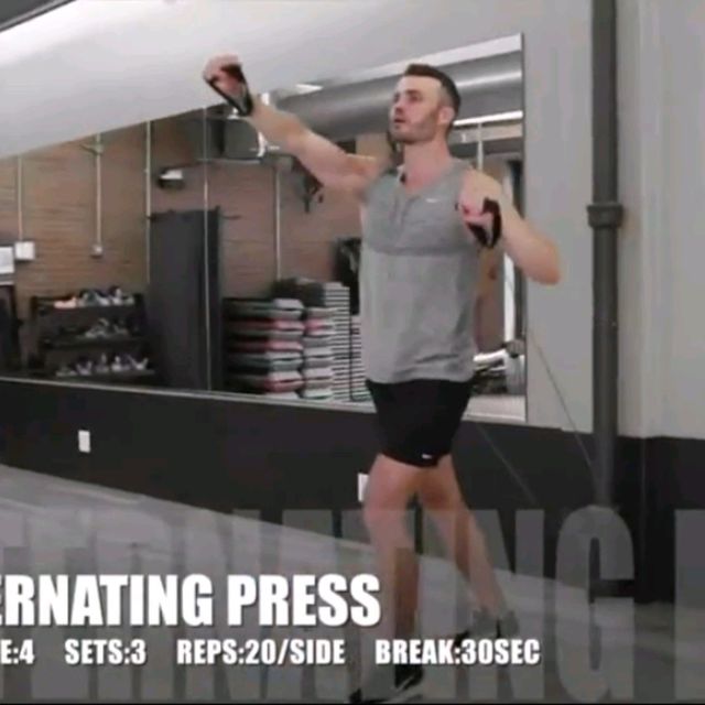 Alternating Press by Dennis Richardson - Exercise How-to - Skimble