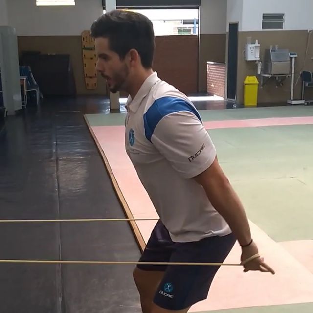 Band Pull by Marcos Mori - Exercise How-to - Skimble