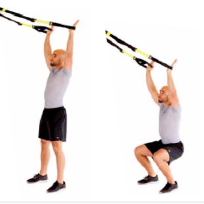 TRX Front Squat by Marilena Mousoulidou - Exercise How-to - Skimble