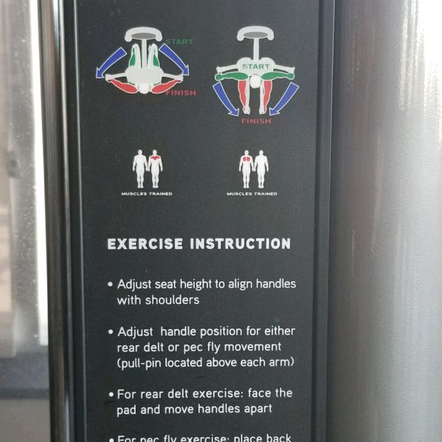 Pec Fly Machine by Geoff Ashton - Exercise How-to - Skimble