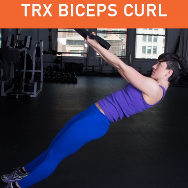 TRX Bicep Curl por Rob D - Ejercicio Cómo hacerlo - Skimble