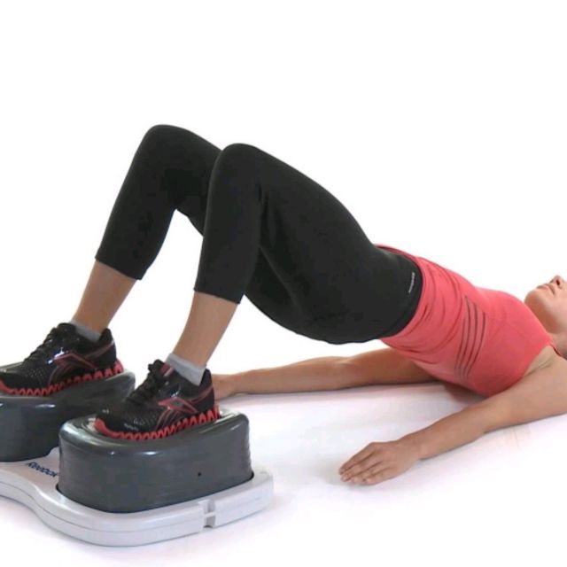 Step Bridge Lifts by Sonia R. - Exercise How-to - Skimble