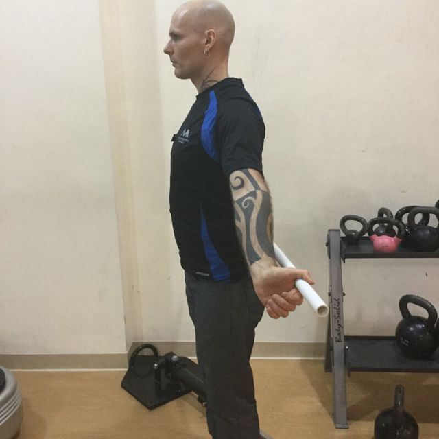 Dislocations With Stick by David Perlis - Exercise How-to - Skimble