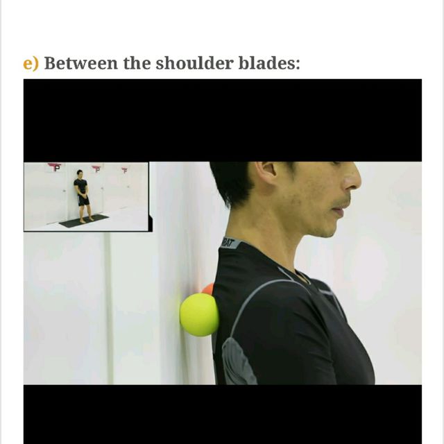Shoulder Blade Wall Ball by Ali C. - Exercise How-to - Skimble