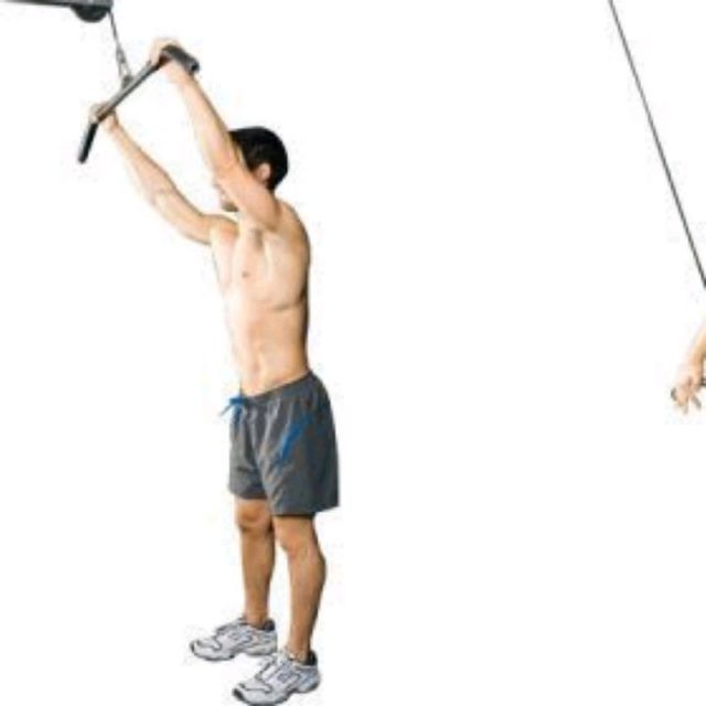 Pullover Polea Alta by Andres Velasquez - Ejercicio Cómo hacerlo - Skimble