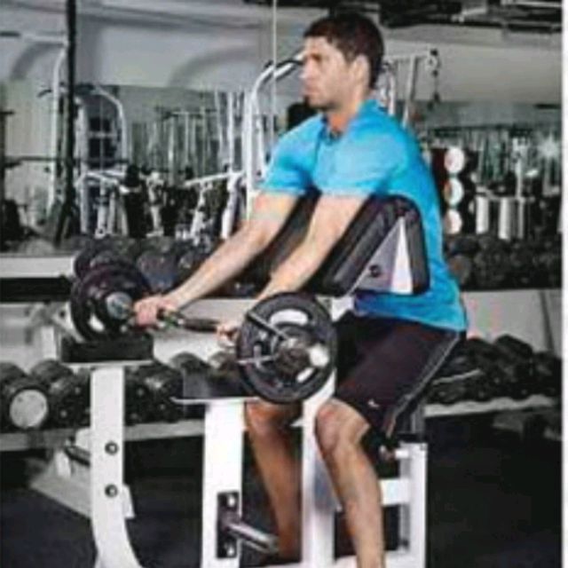 Preacher Curl by Adali Ramos - Exercise How-to - Skimble