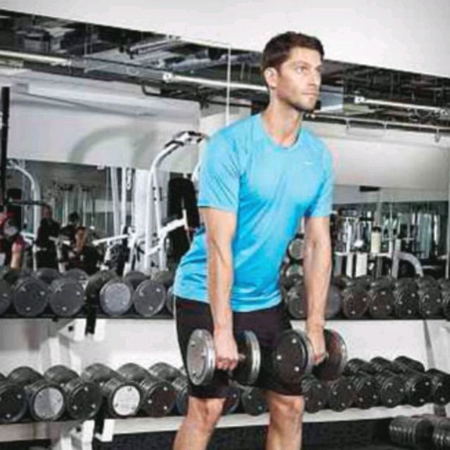 Dumbbell High Pull-Ups by Adali Ramos - Exercise How-to - Skimble