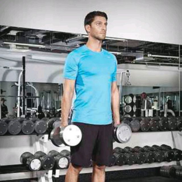 Dumbbell Shrug 1 by Adali Ramos - Exercise How-to - Skimble