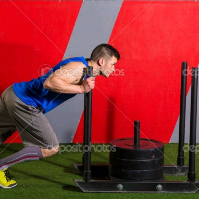Sled by A P. - Exercise How-to - Skimble Workout Trainer