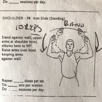 Wall Corner Pushups by Kelly F. - Exercise How-to - Skimble