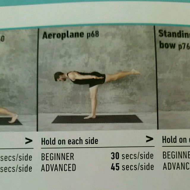 Right Aeroplane Pose by Conrad M. - Exercise How-to - Skimble