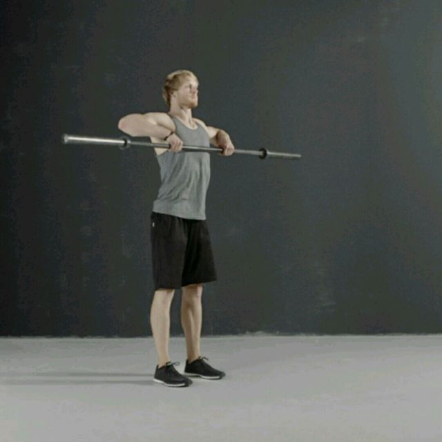 Barbell Upright Rows by Luca⚡ 🔹. - Exercise How-to - Skimble