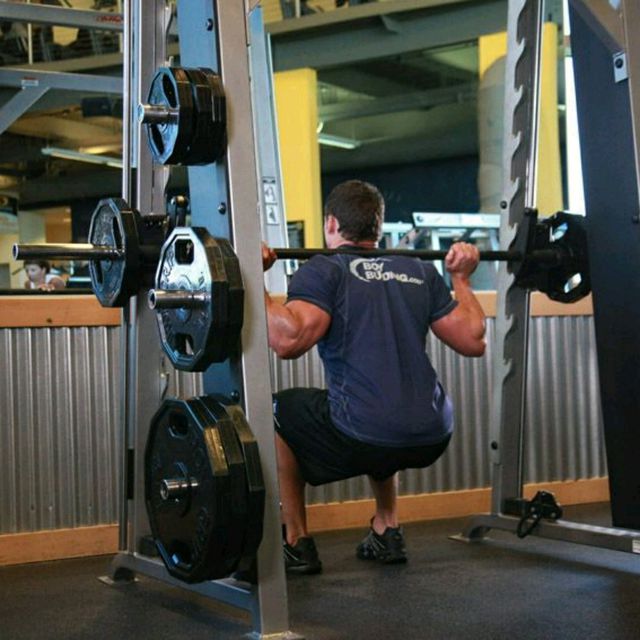 Smith Machine Banded Squats by Roxxi Franklin - Exercise How-to - Skimble