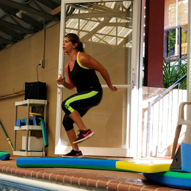 Water Tire Hop by Lisa Powers - Exercise How-to - Skimble