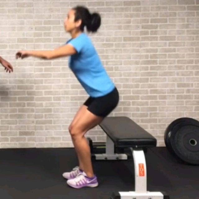 1 Down 2 Up Box Squat by Dennis Richardson - Exercise How-to - Skimble